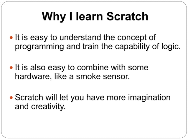Scratch Introduction | PPTX