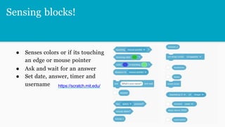 How to use Scratch in ICT and Computer coding | PPT
