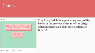 How to use Scratch in ICT and Computer coding | PPT