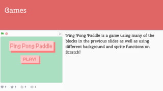 Scratch software for kid logic development | PDF