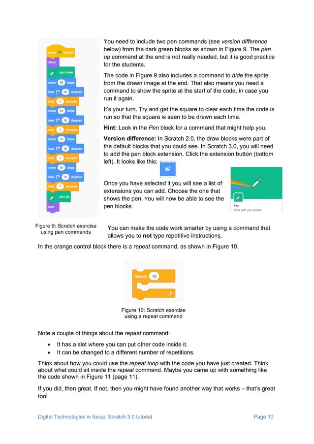 scratch-3-tutorial.pdf | Programming Languages | Computing