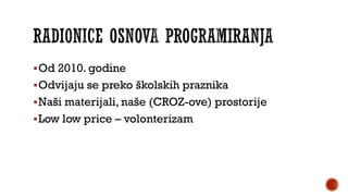 Školice programiranja | PDF