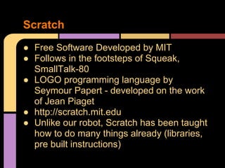 Scratch middle school gifted | PDF | Programming Languages | Computing