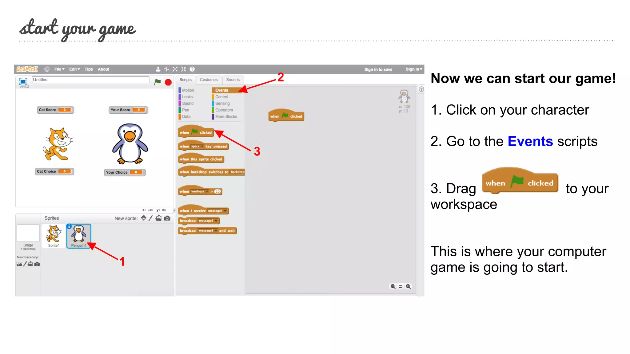 Scratch - Rock, Paper, Scissors | PDF