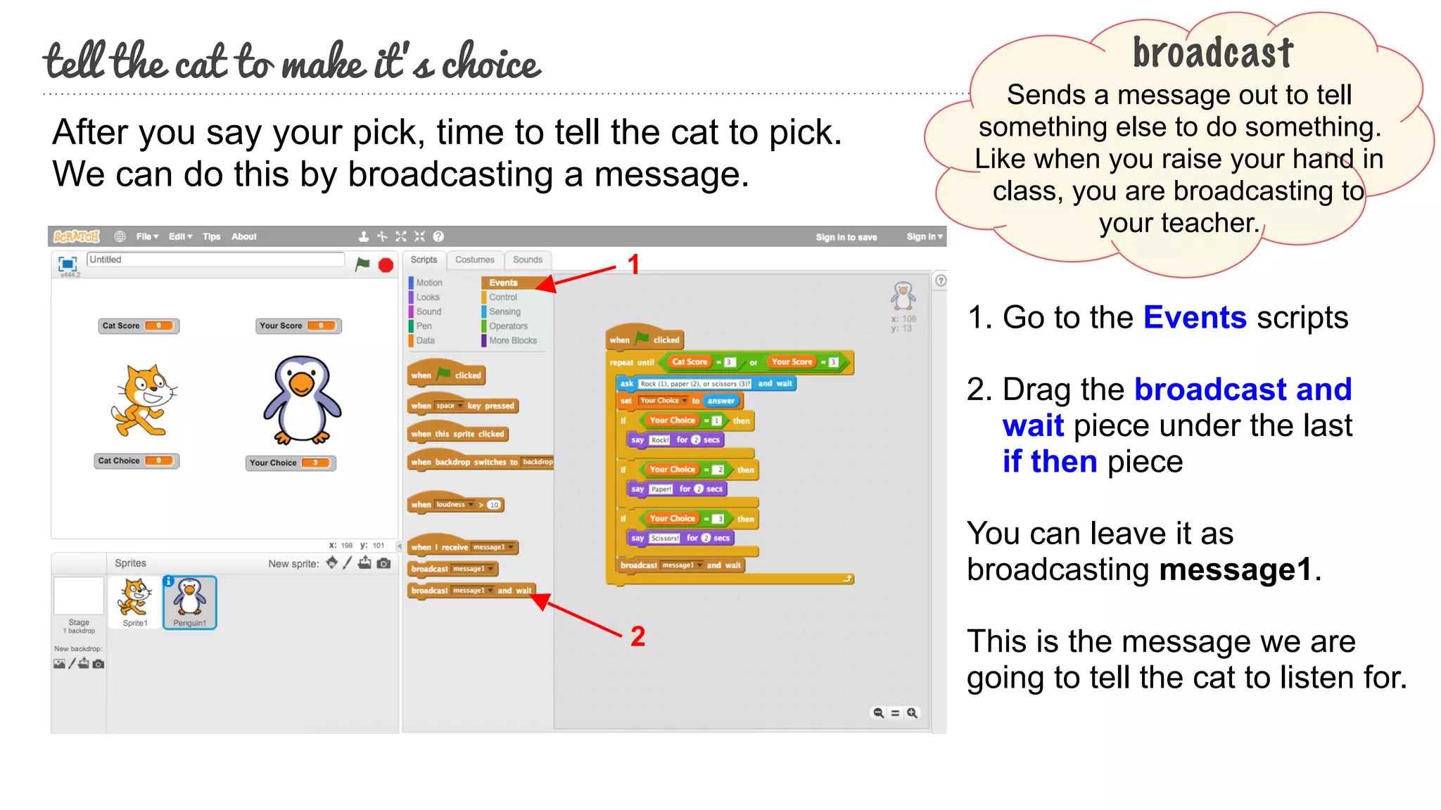 Scratch - Rock, Paper, Scissors | PDF