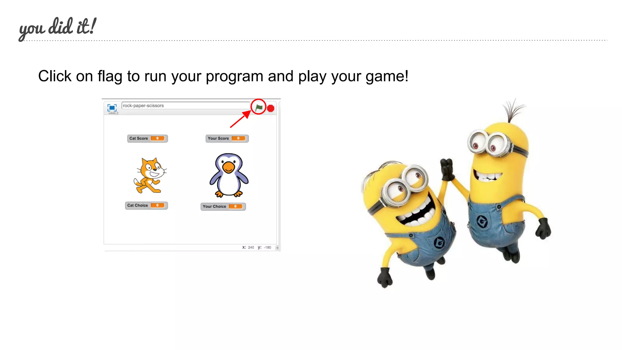 Scratch - Rock, Paper, Scissors | PDF