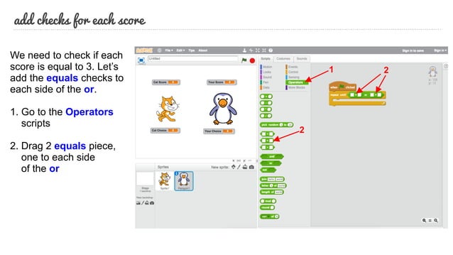 Scratch - Rock, Paper, Scissors | PDF