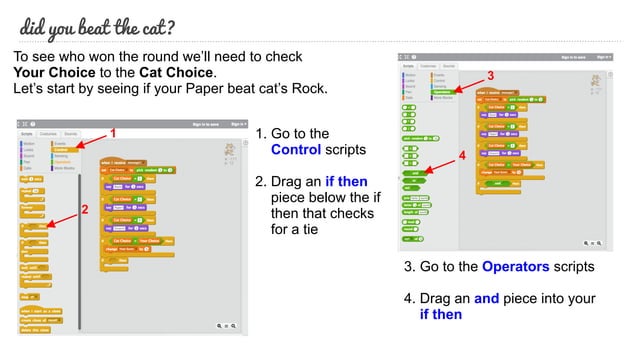 Scratch - Rock, Paper, Scissors | PDF
