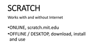 SCRATCH TRAINING FOR BEGINNERS | PPT