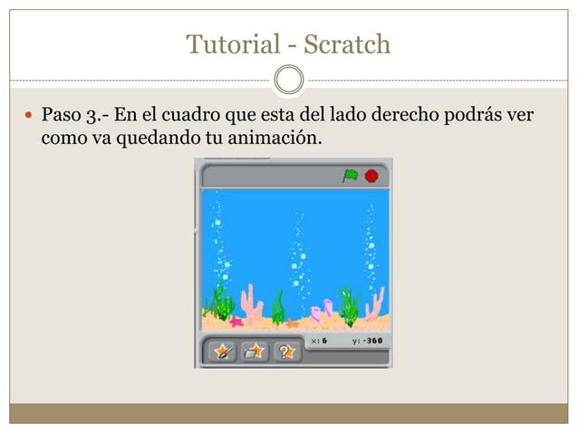 Scratch tutorial | PPT | Descarga Gratuita