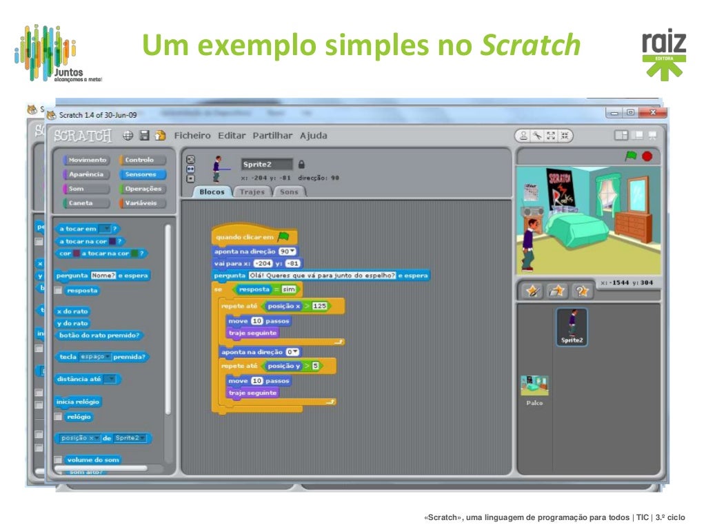 Como A Linguagem De Programação Scratch Funciona - LIBRAIN