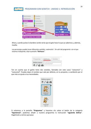 Scratch unidad 1 | PDF