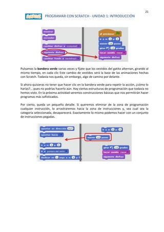 Scratch unidad 1 | PDF