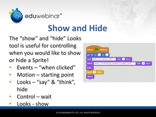 Animation and Coding for Digital Storytelling 101 | PPT