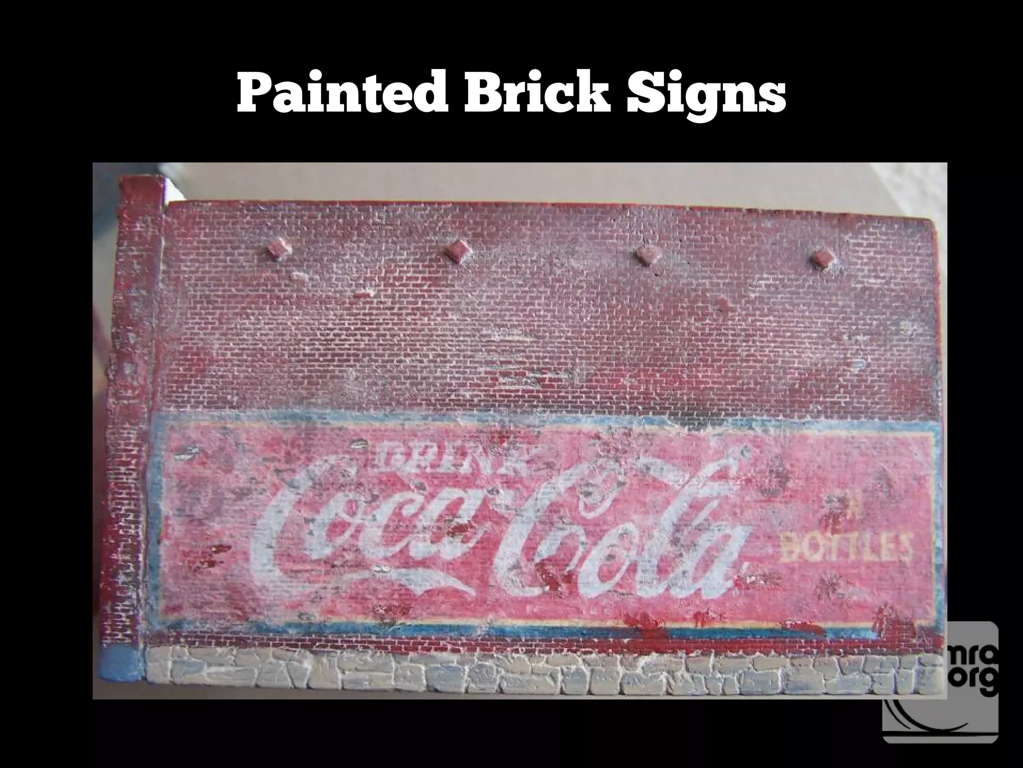 Scratchbuilding Signs | PPT