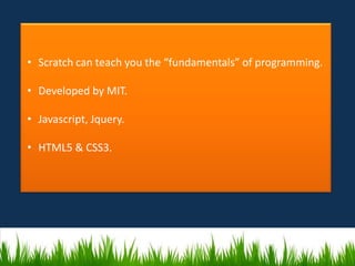 Scratch challenge | PPTX