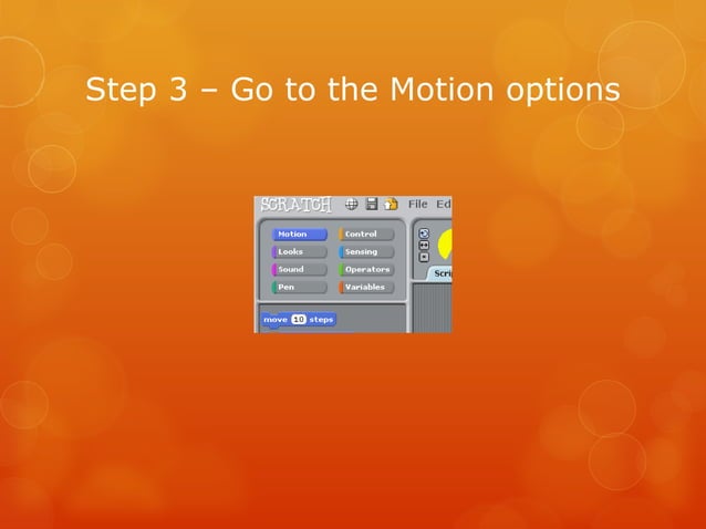 Scratch Character Commands Ppt 4667