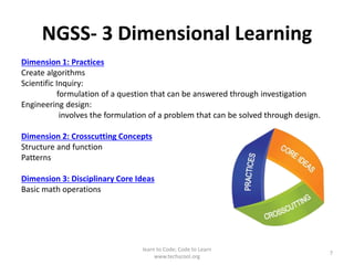 Scratch coding and NGSS | PPTX