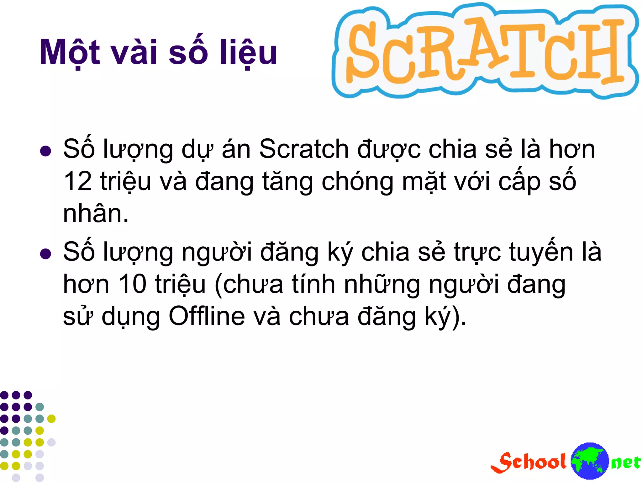 Slide bài giảng về lập trình Scratch dành cho GV | PPTX