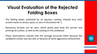 Scratches on Folding Box Packaging | PPTX