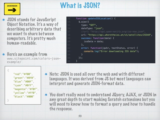 Understanding Scratch Extensions with JavaScript (Part 2 of 2) | PPT