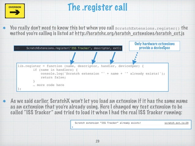Understanding ScratchX Extensions with JavaScript | PPT