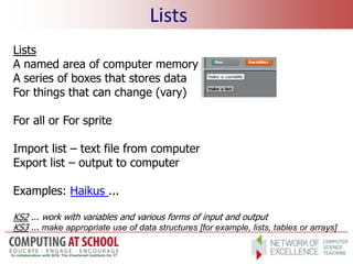Scratch for intermediates course | PPT
