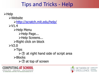 Scratch for intermediates course | PPT