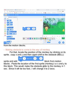 Scratch for kids syllabus for 5 hours by bibek pandit | DOCX