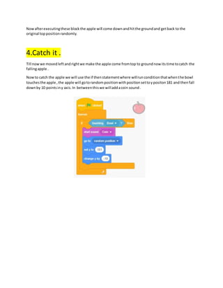 Scratch for kids syllabus for 5 hours by bibek pandit | DOCX