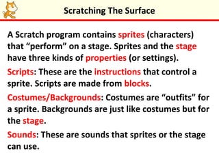 Scratching the surface | PPT | Computer Animation | Computer Software ...