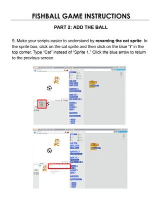 Fish Ball Scratch Instructions | PDF | Soccer | Sports