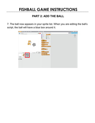 Fish Ball Scratch Instructions | PDF