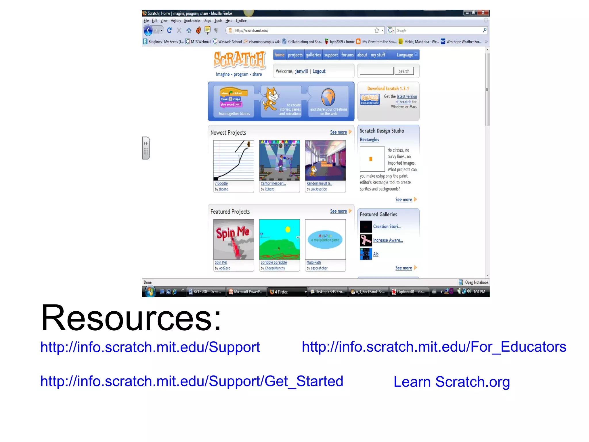 Scratch In The Classroom | PPT