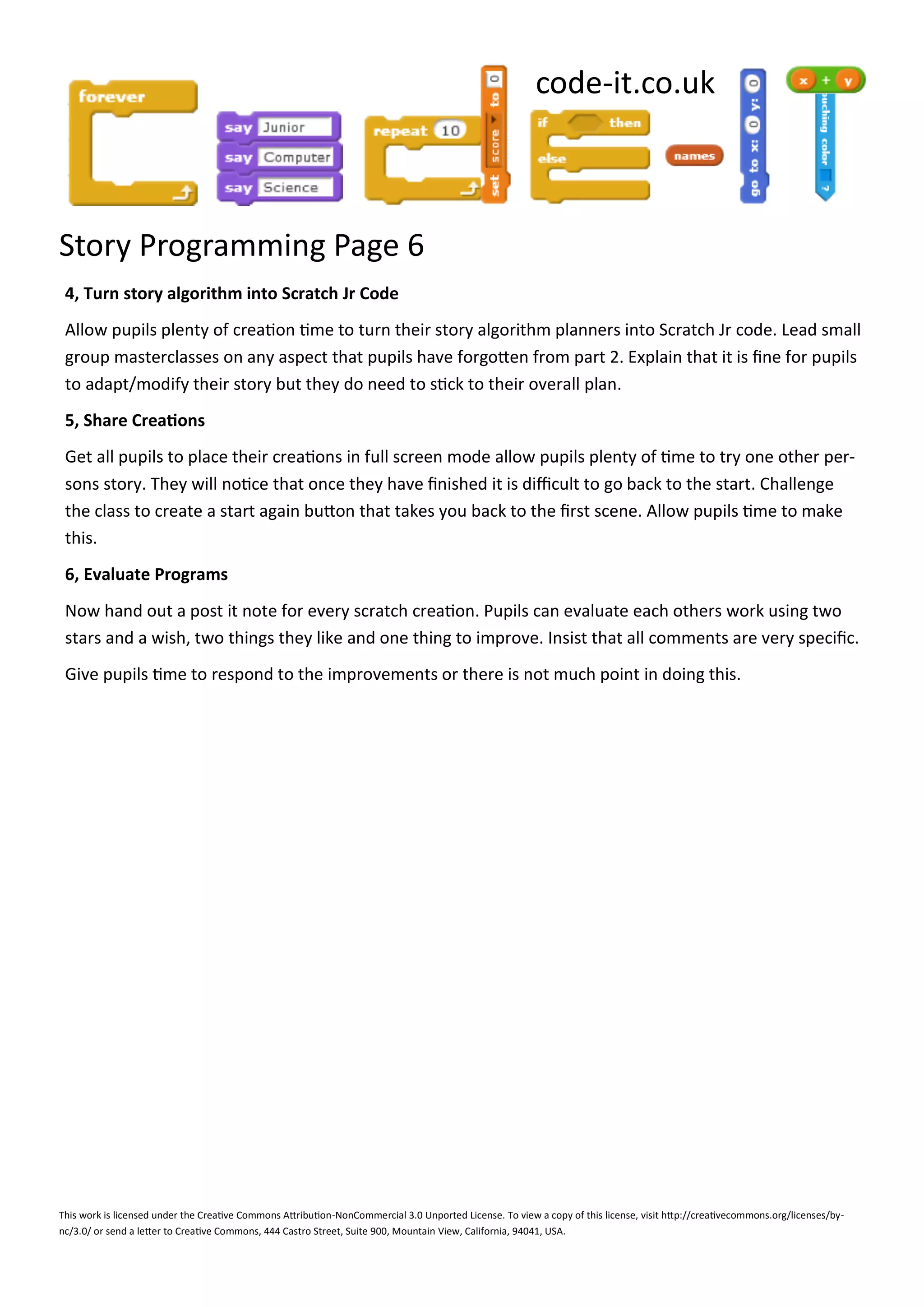 Scratch jr 3-code-it-storyks1scratchjunior | PDF