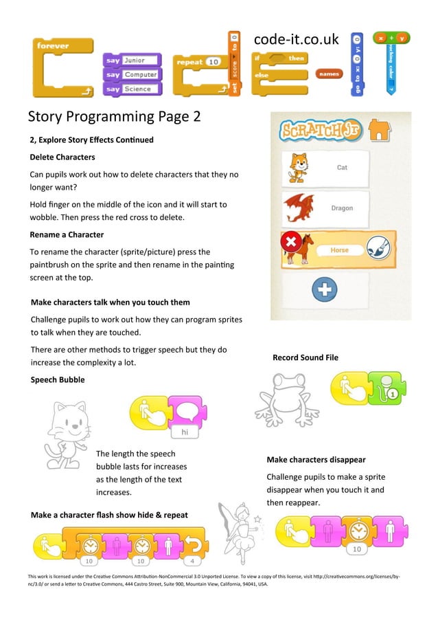Scratch jr 3-code-it-storyks1scratchjunior | PDF