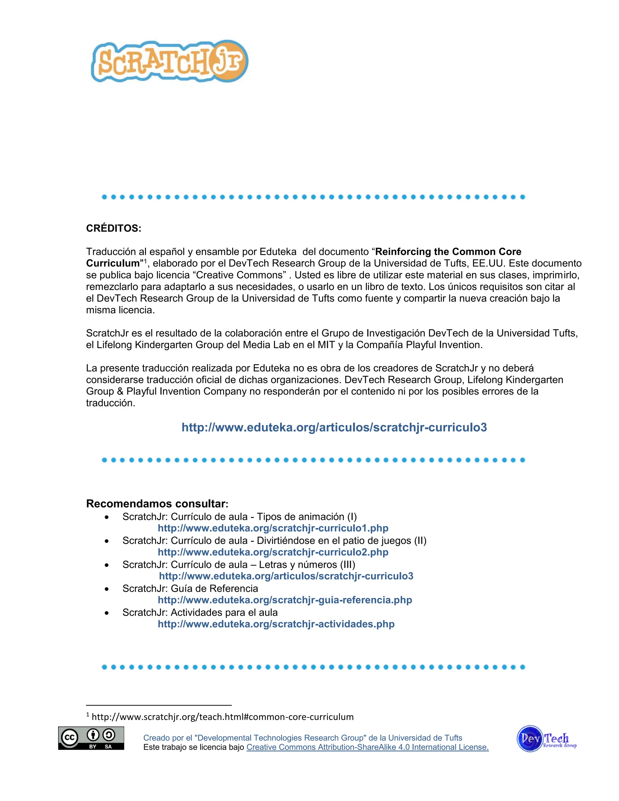 scratchjr-curriculo3.pdf objetivos oara trabajar scracth | PDF