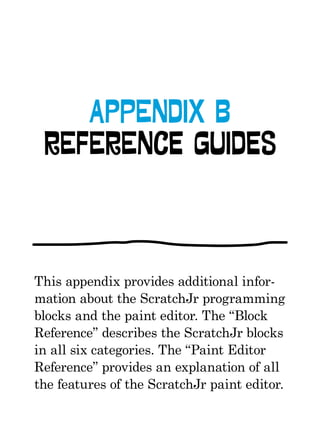 Scratchjr reference-page | PDF