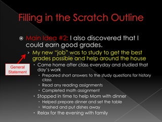 From the Scratch Outline to the Essay Draft | PPTX