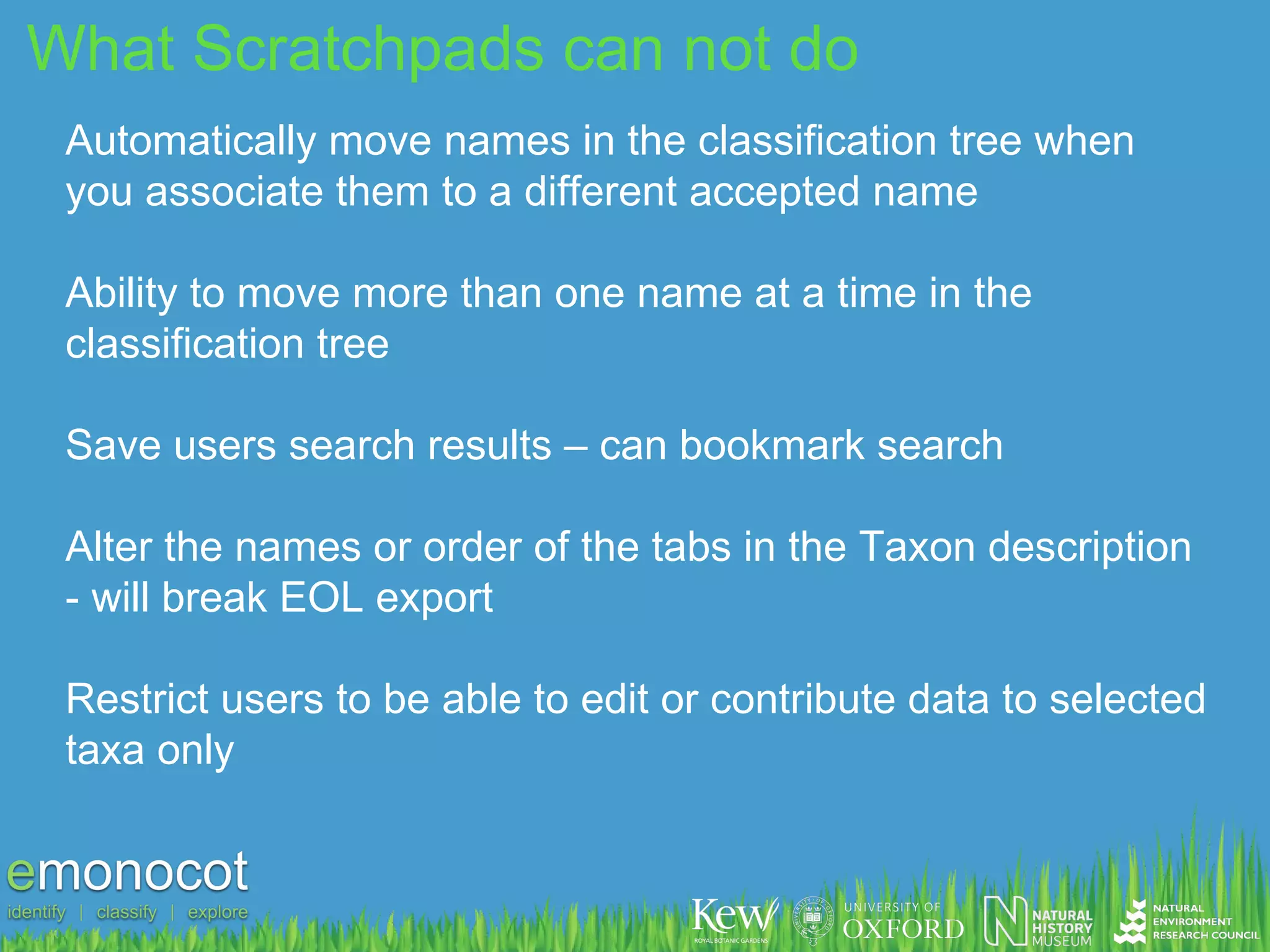 Scratchpad Requirements Exercise | PPT