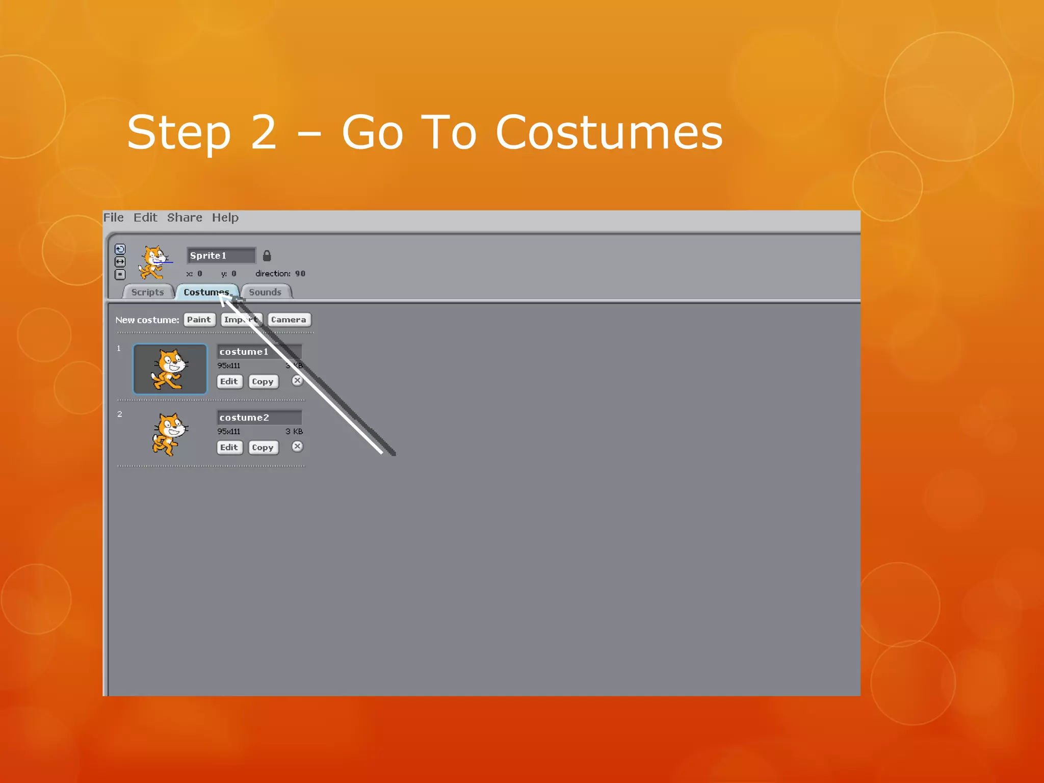Scratch part 1 sprites | PPT