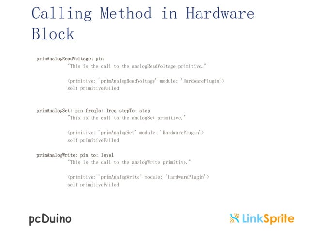 Scratch pcduino | PPTX