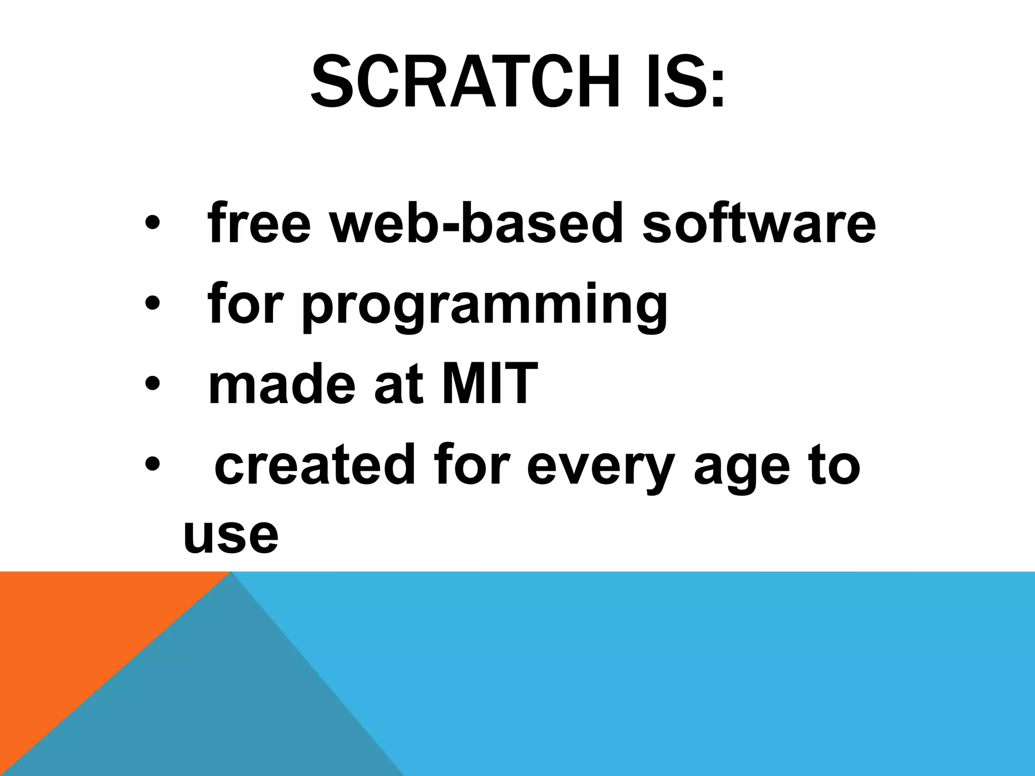 Scratch pres | PPT