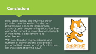 Scratch - Intuitive and Accessible Programming | PPT