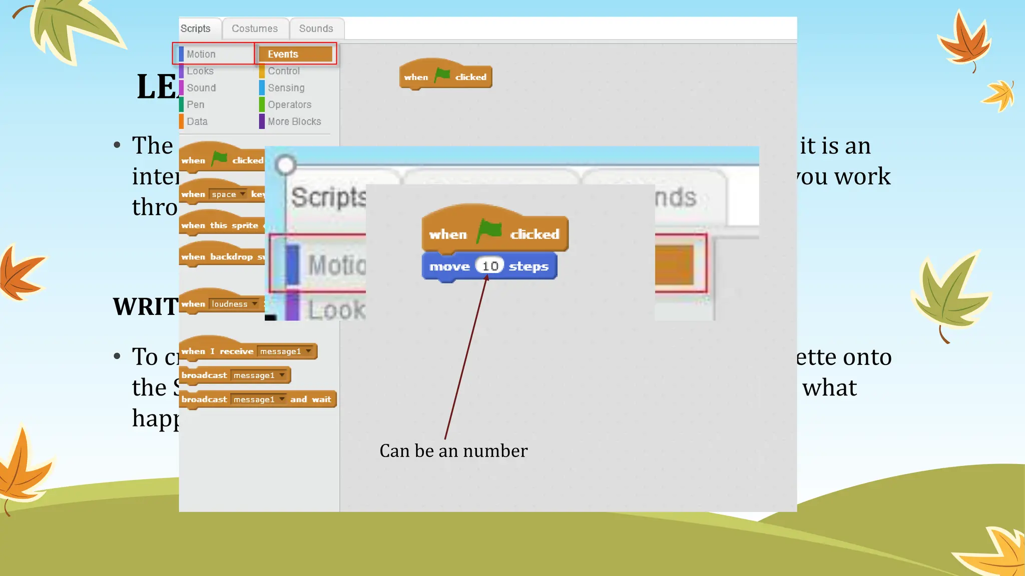 Scratch for kids language in Program.pptx | Programming Languages | Computing