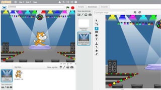 Scratch for kids language in Program.pptx | Programming Languages | Computing