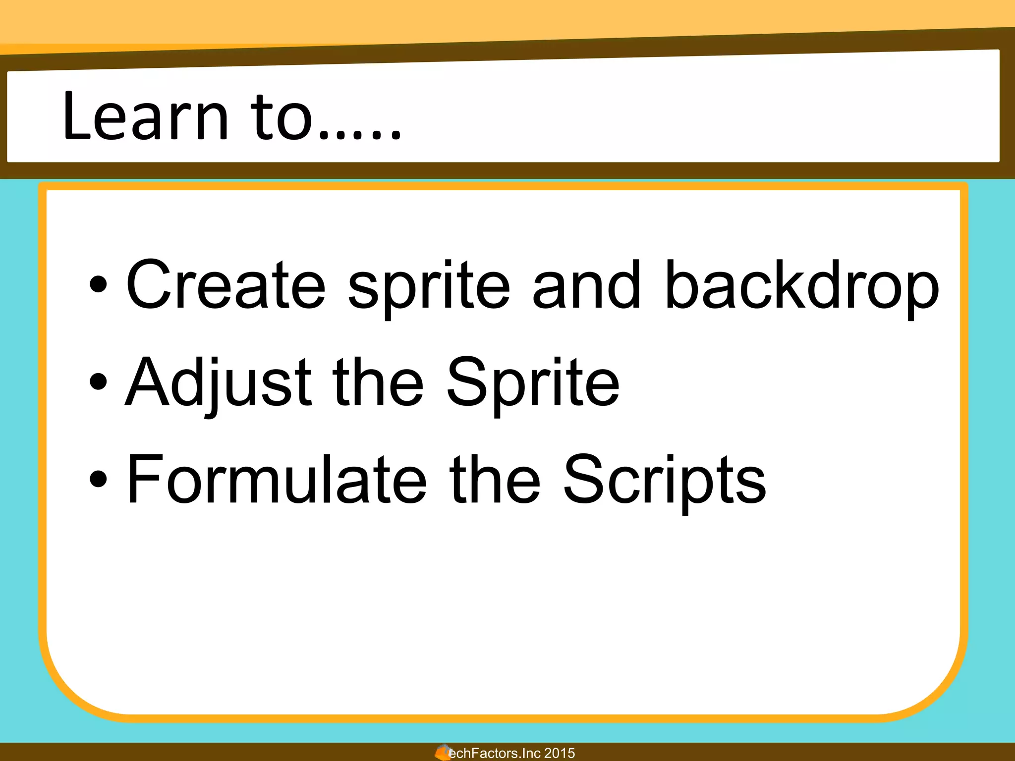 Scratch programming | PPTX