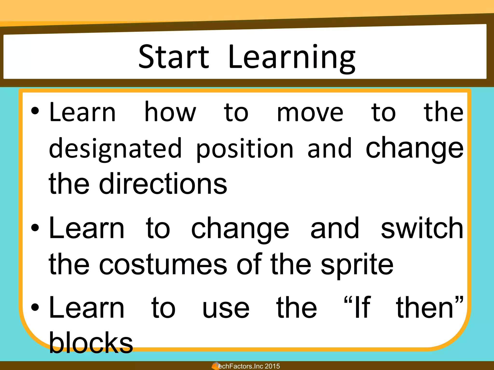 Scratch programming | PPTX