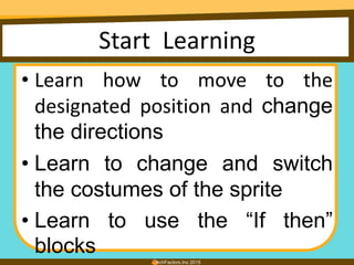 Scratch programming | PPTX