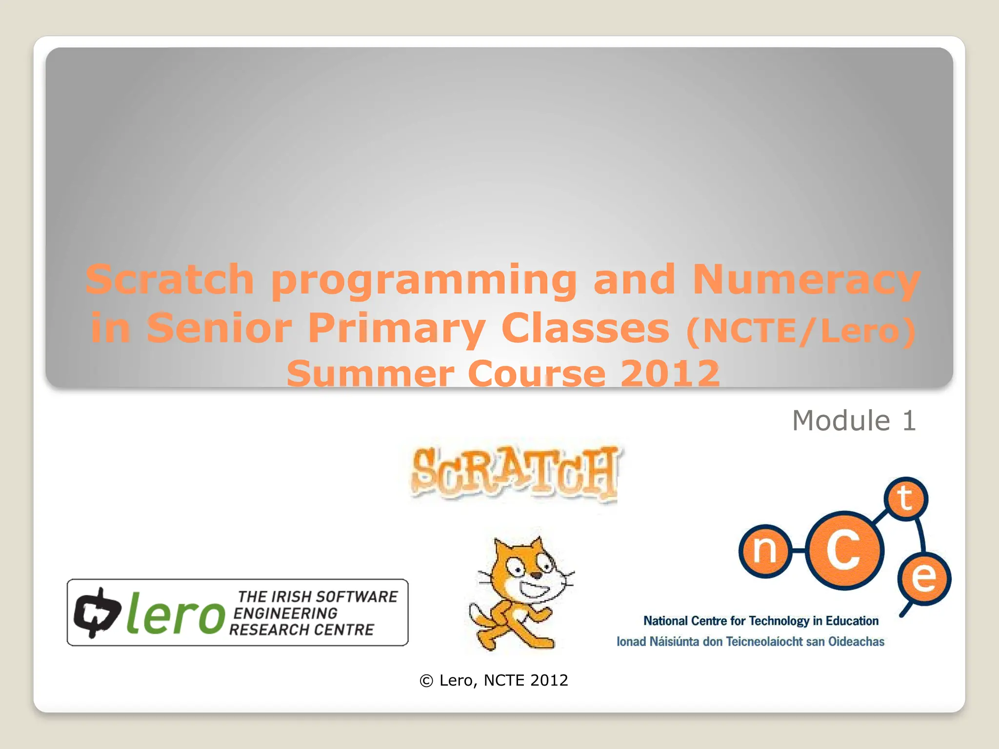Scratch programming and Numeracy in Senior Primary Classes.pptx